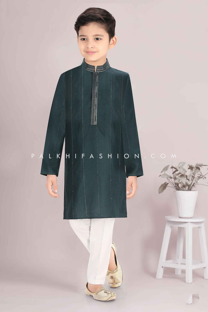 Boys Indian Clothing: Kurtas, Sherwanis & More | Palkhi Fashion